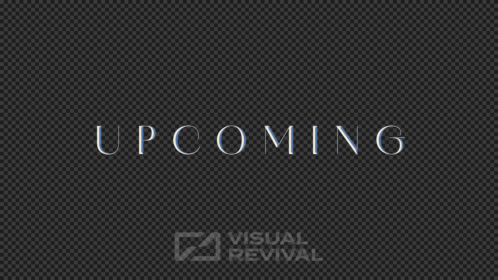 Living Marble Title Overlay - Upcoming | Visual Revival