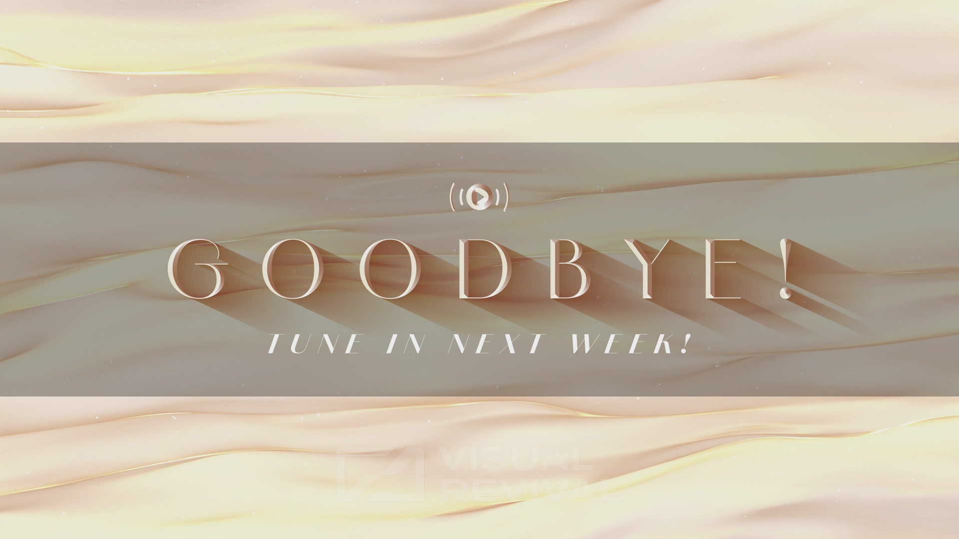 Living Marble Title Slide - Goodbye | Visual Revival
