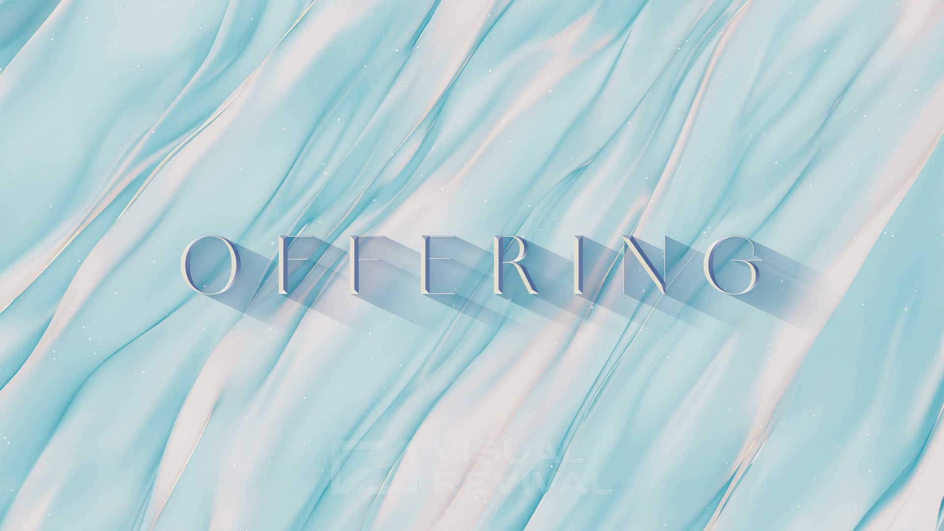 Living Marble Title Slide - Offering | Visual Revival
