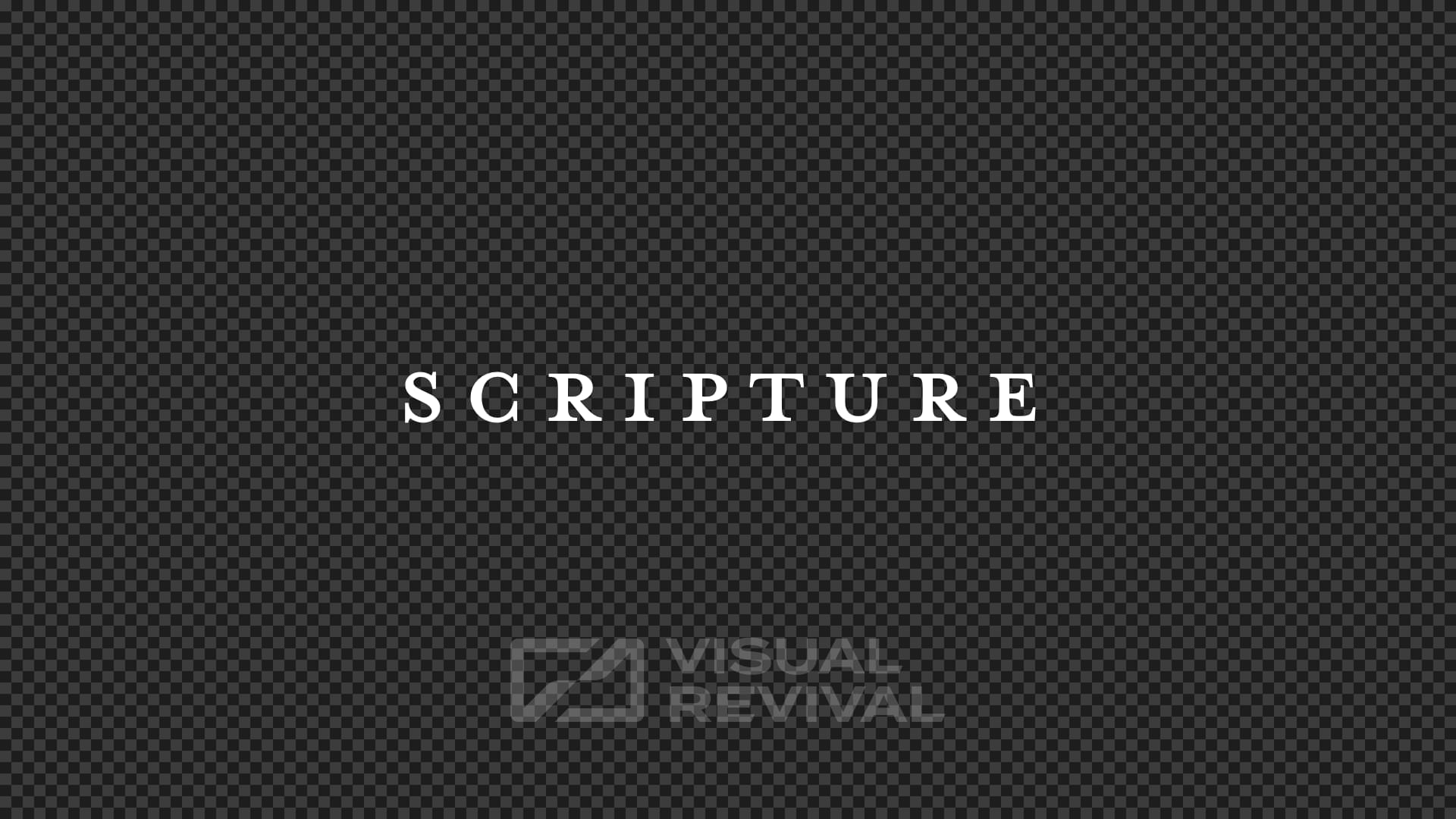 Sanctuary Title Overlay - Scripture | Visual Revival