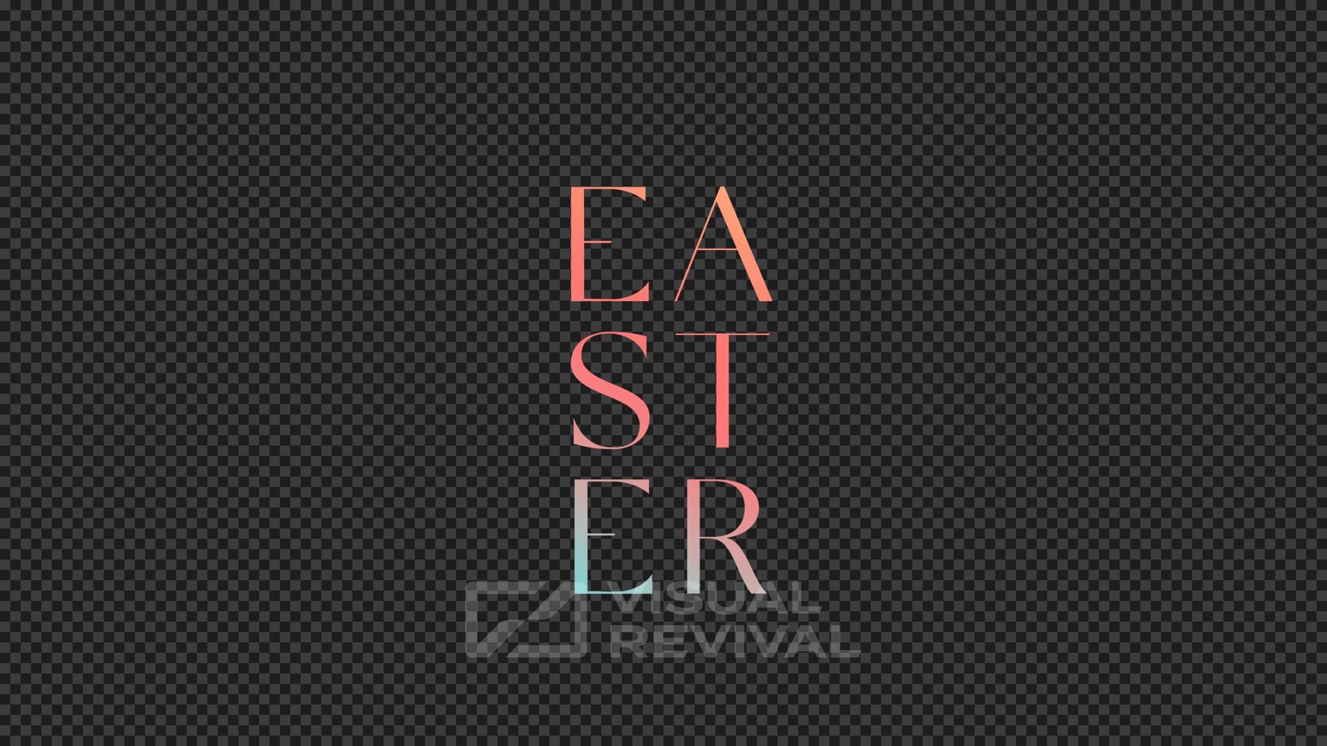 Easter Light Title Overlay - Easter | Visual Revival