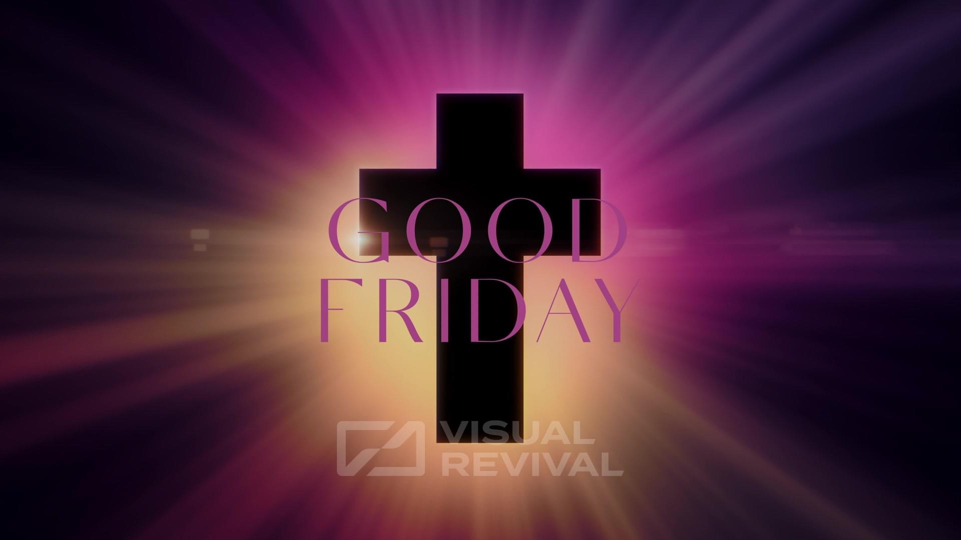 Easter Light Title Slide - Good Friday | Visual Revival