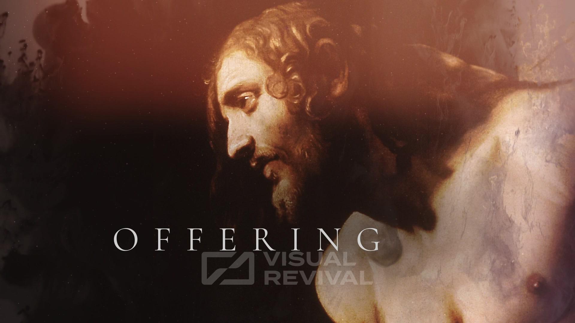 Good Friday Art Title Slide - Offering | Visual Revival