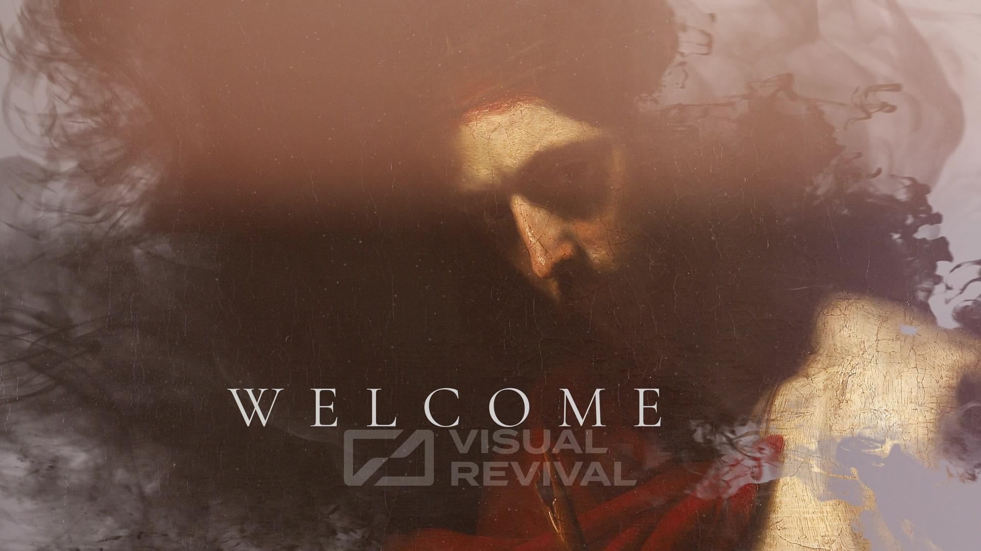 Good Friday Art Title Slide - Welcome | Visual Revival
