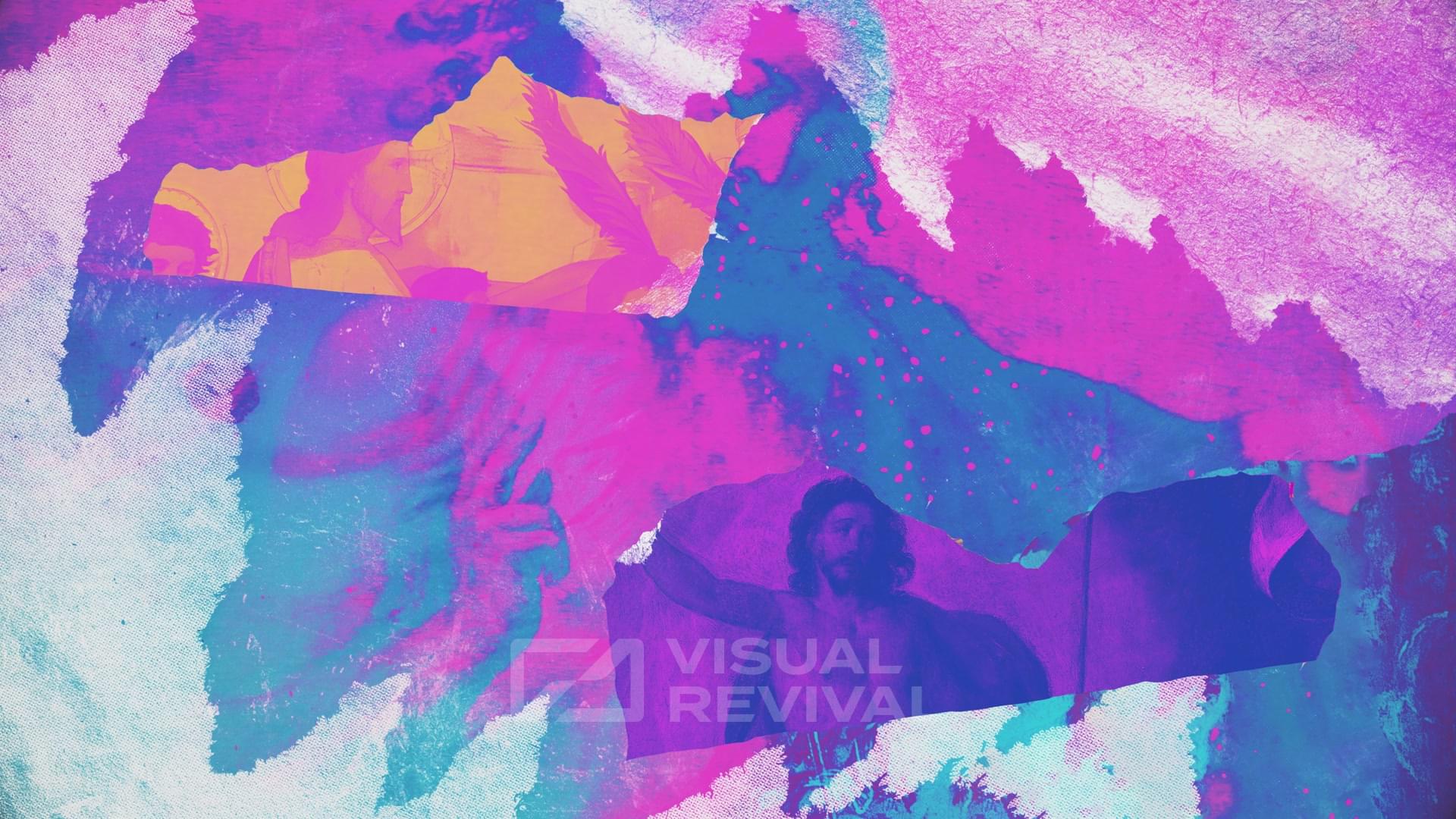 Holy Week Paint Sermon Title | Visual Revival