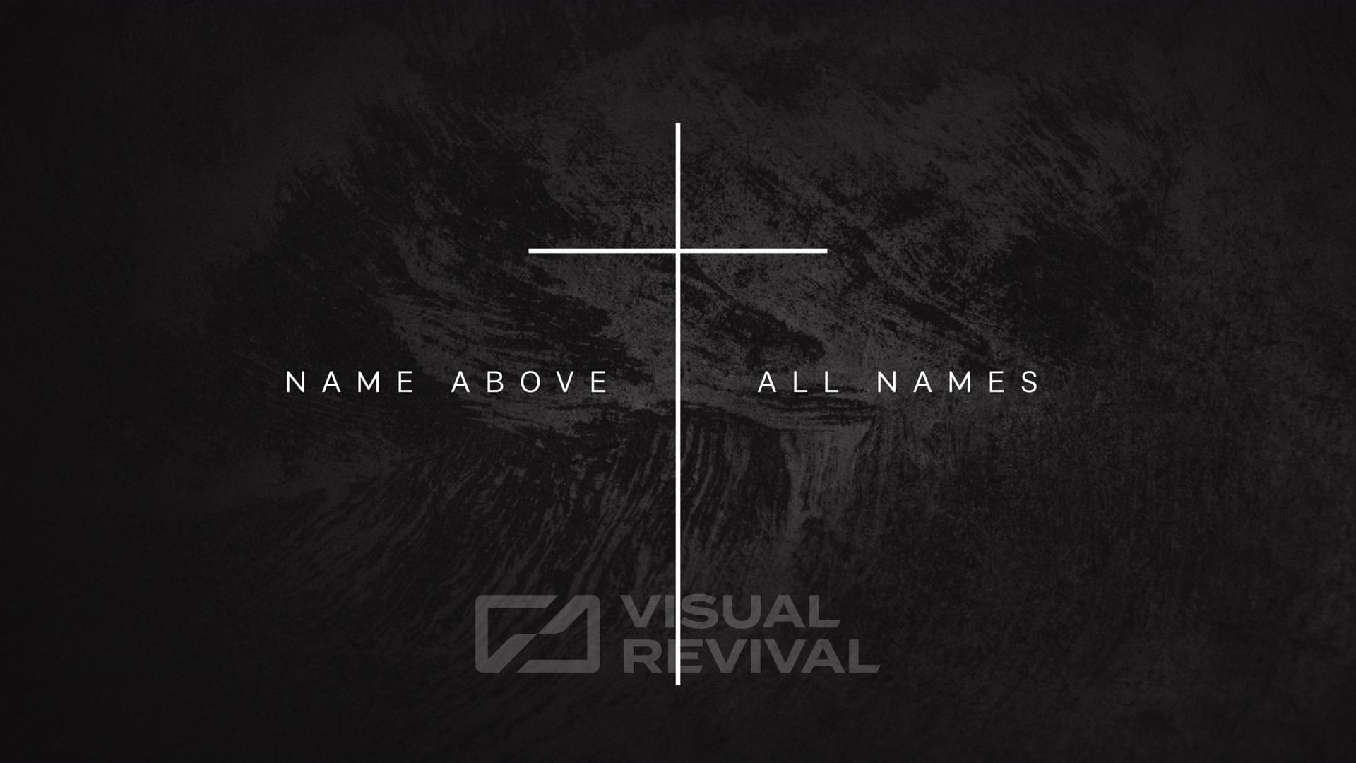 Name Above Title Slide - Name Above All Names | Visual Revival