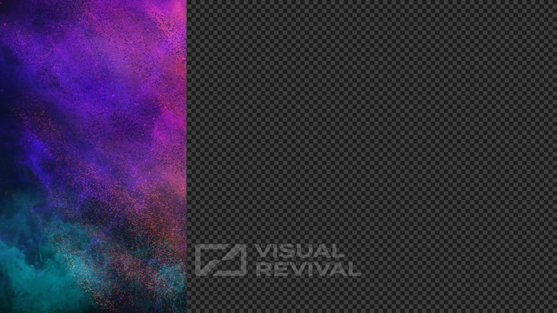 Radiant Paint Lower Third - Right Side | Visual Revival