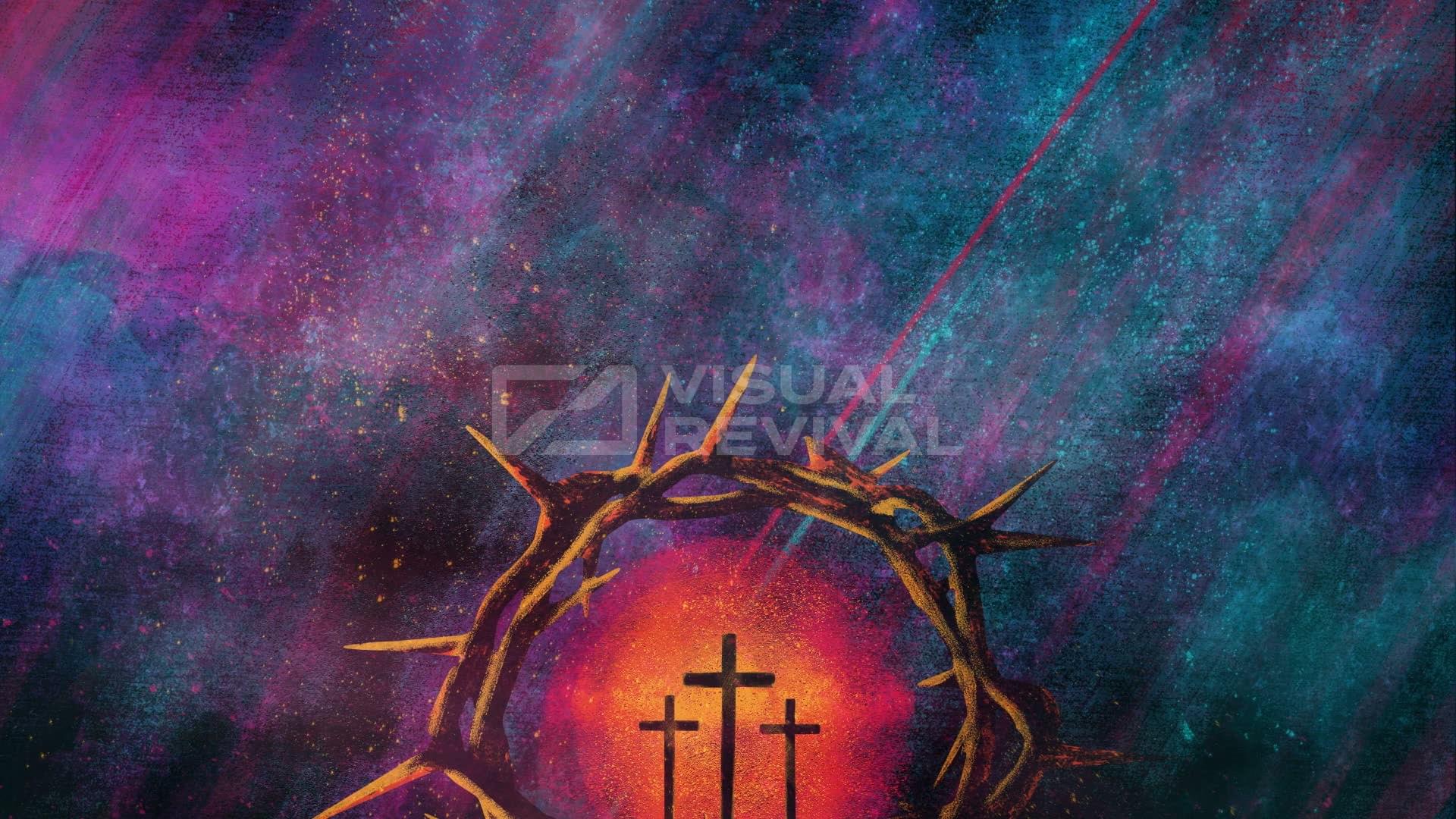 Radiant Paint Still - Crosses 04 | Visual Revival