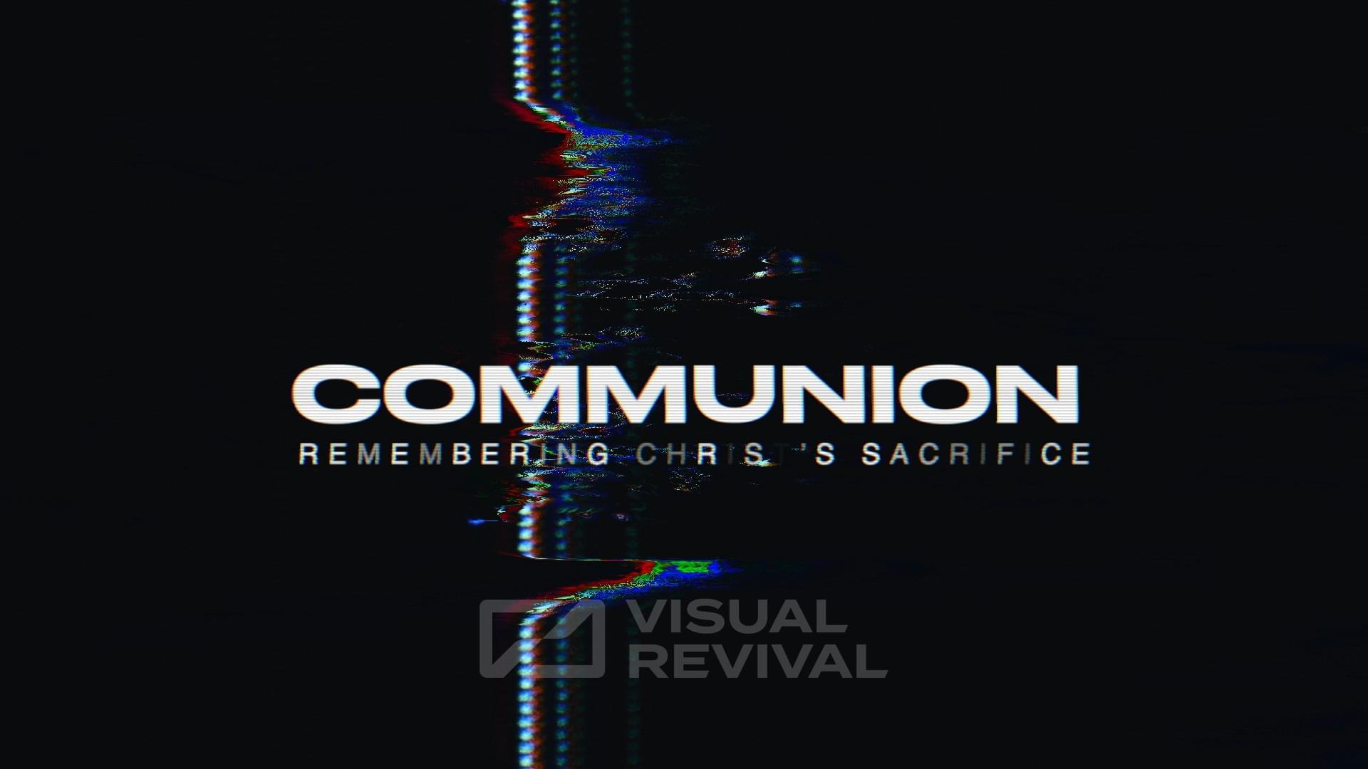 Digital Collapse Title Slide - Communion | Visual Revival