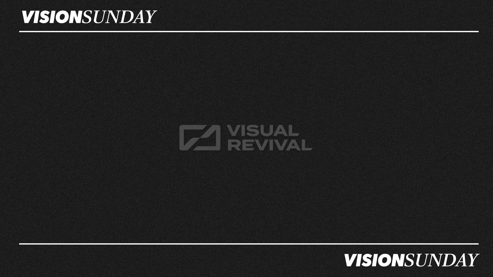 Vision Sunday Slide Background 02 | Visual Revival