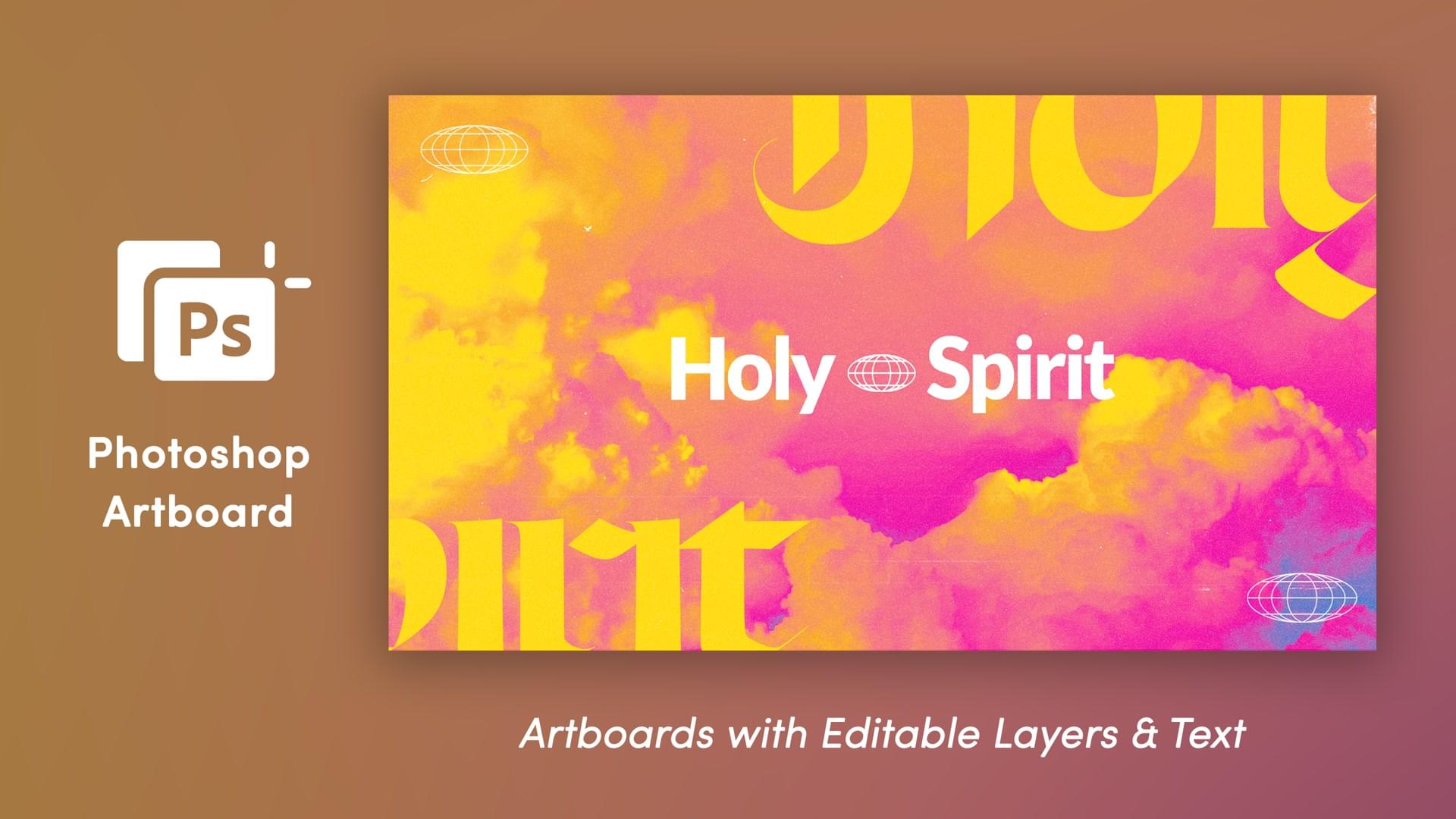 Holy Spirit Photoshop Artboard | Visual Revival