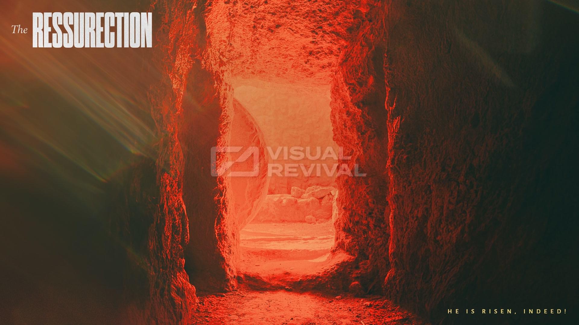 The Resurrection Slide Background 01 | Visual Revival