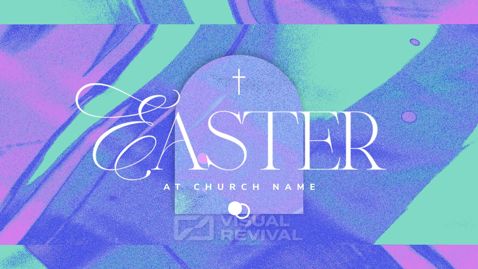 Easter At Your Church Sermon Title - Main Title 02 | Visual Revival