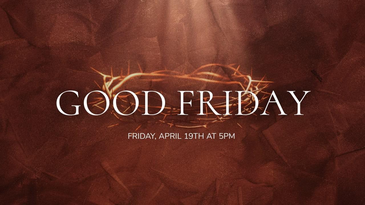 Good Friday Ministry Graphic | Visual Revival