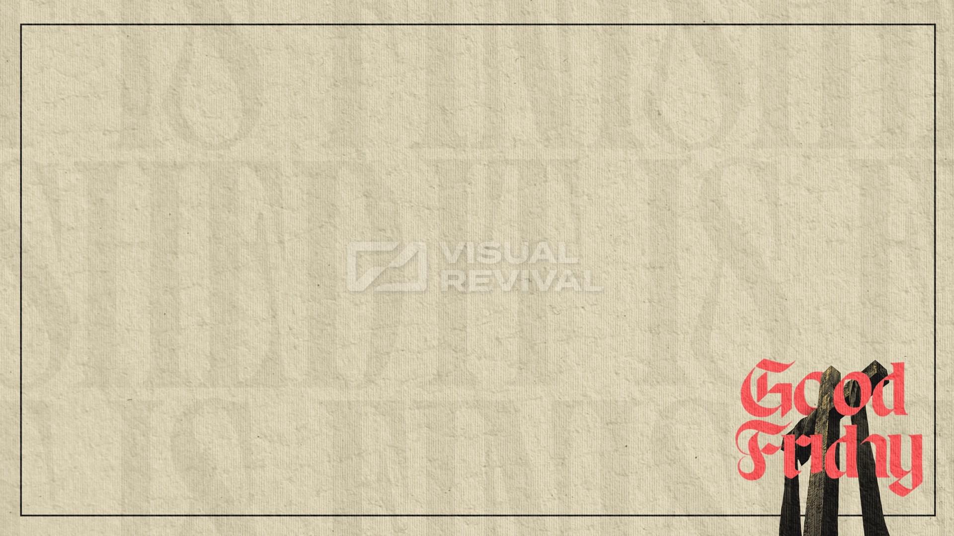 Good Friday Slide Background 01 | Visual Revival