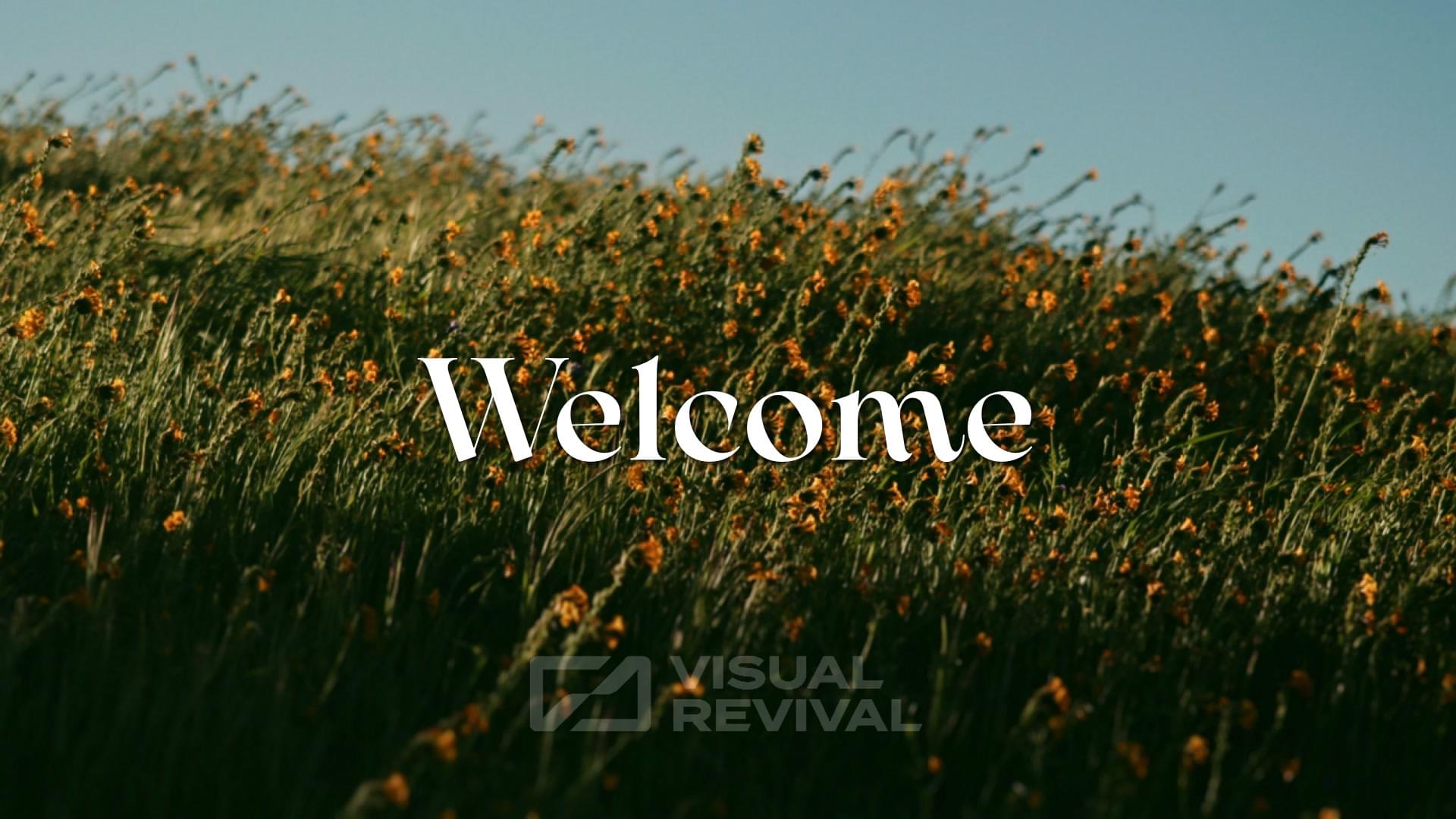 Spring Awakening Title Slide - Welcome | Visual Revival