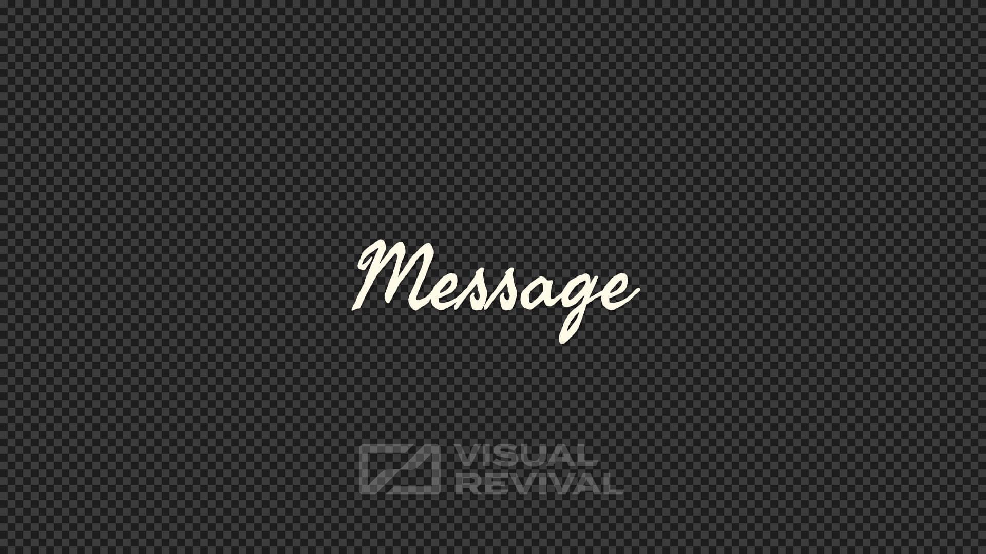 Redemption Hills Title Overlay - Message | Visual Revival