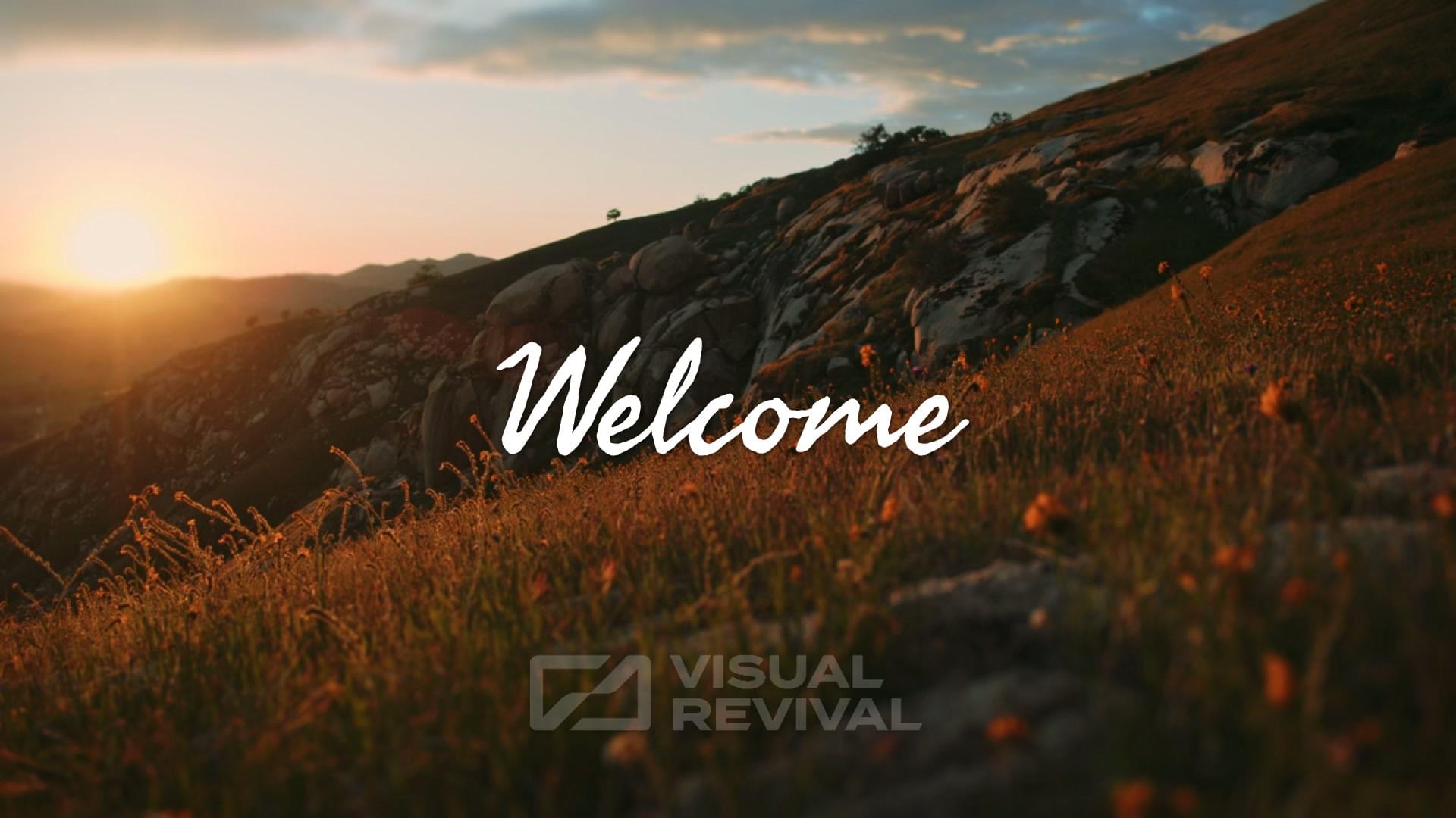 Redemption Hills Title Slide - Welcome | Visual Revival
