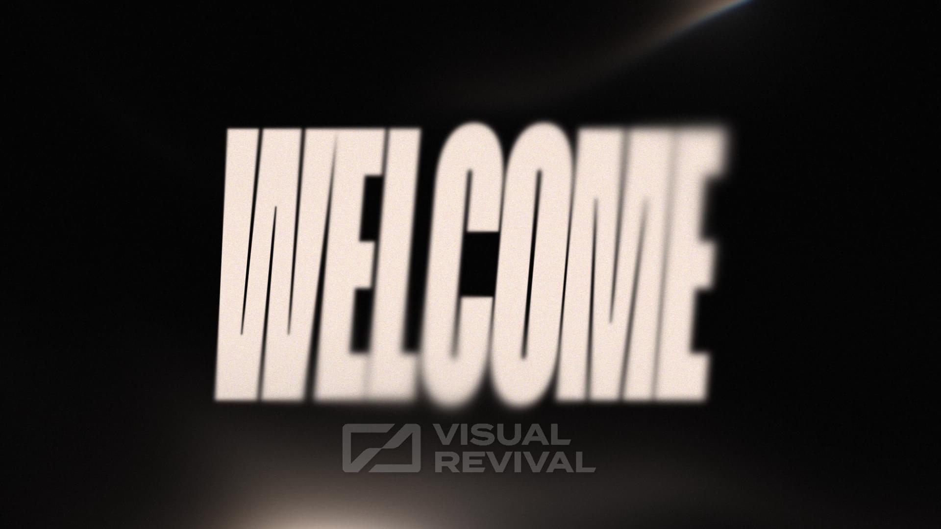 Holy Ghost Title Slide - Welcome | Visual Revival
