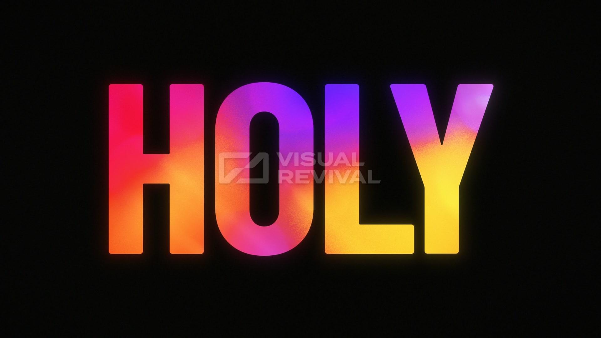 Exaltations Still - Holy 03 | Visual Revival