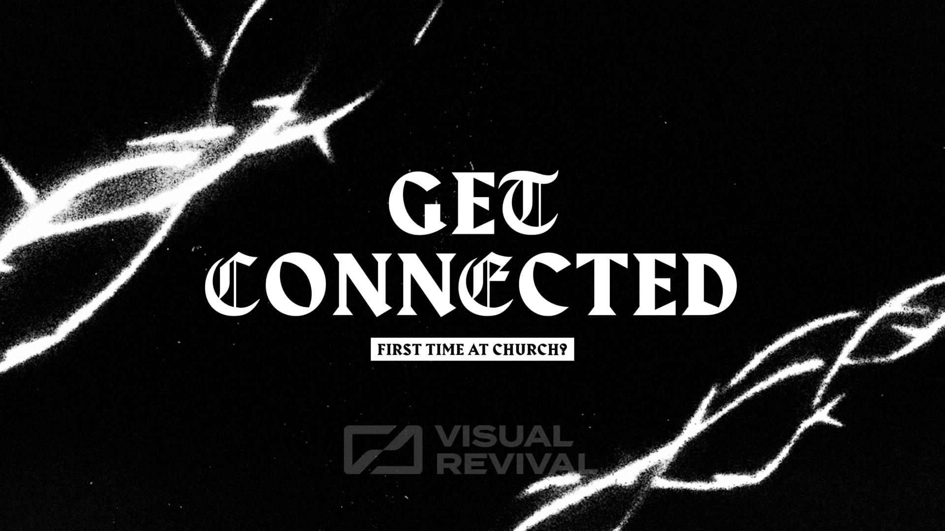 Easter XXV Title Slide - Get Connected | Visual Revival