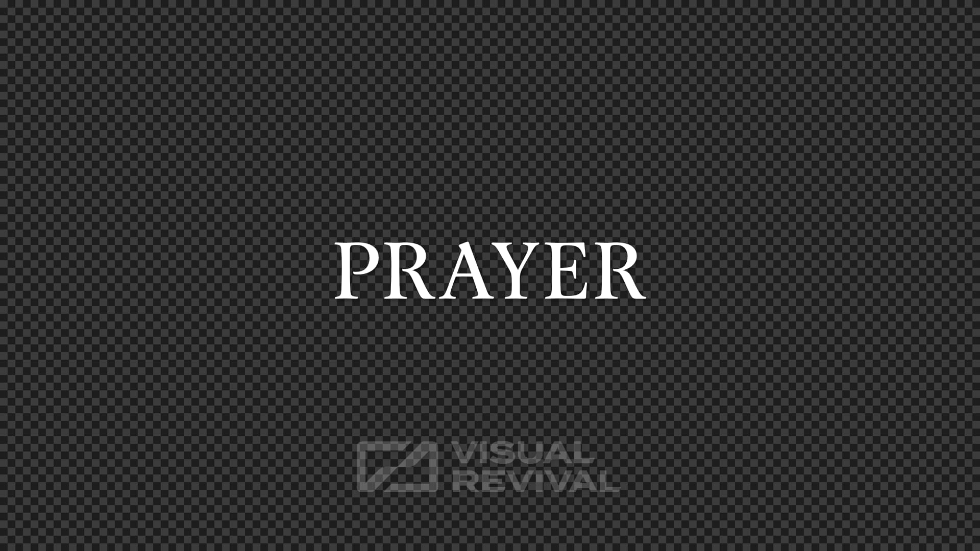 Aspen Meadows Title Overlay - Prayer | Visual Revival