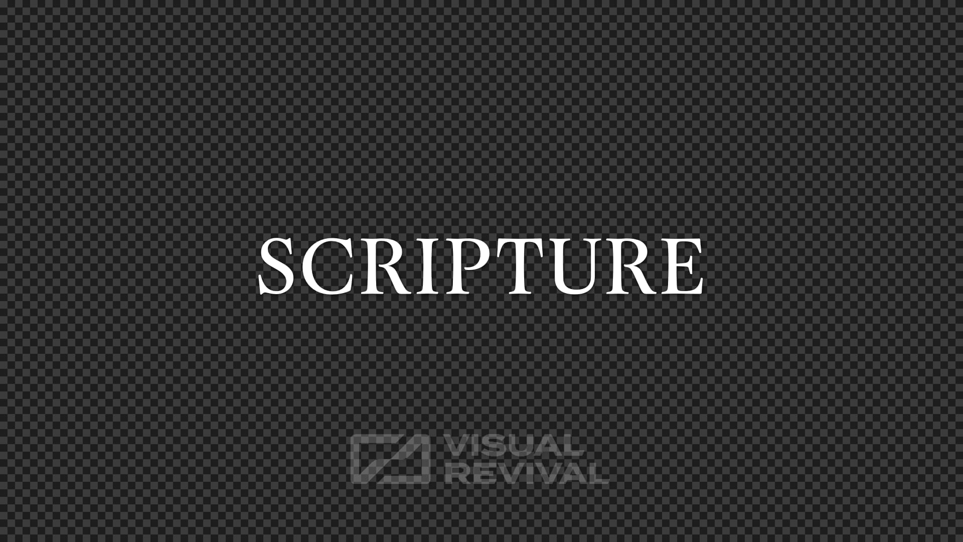Aspen Meadows Title Overlay - Scripture | Visual Revival