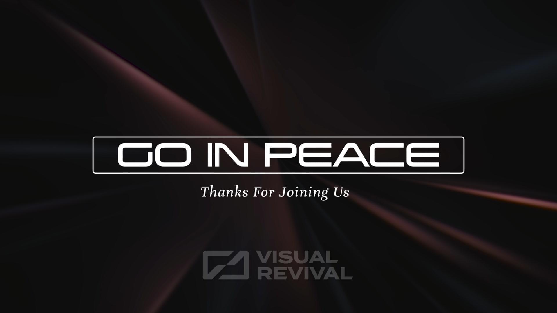 Abyss Of Light Title Slide - Go In Peace | Visual Revival