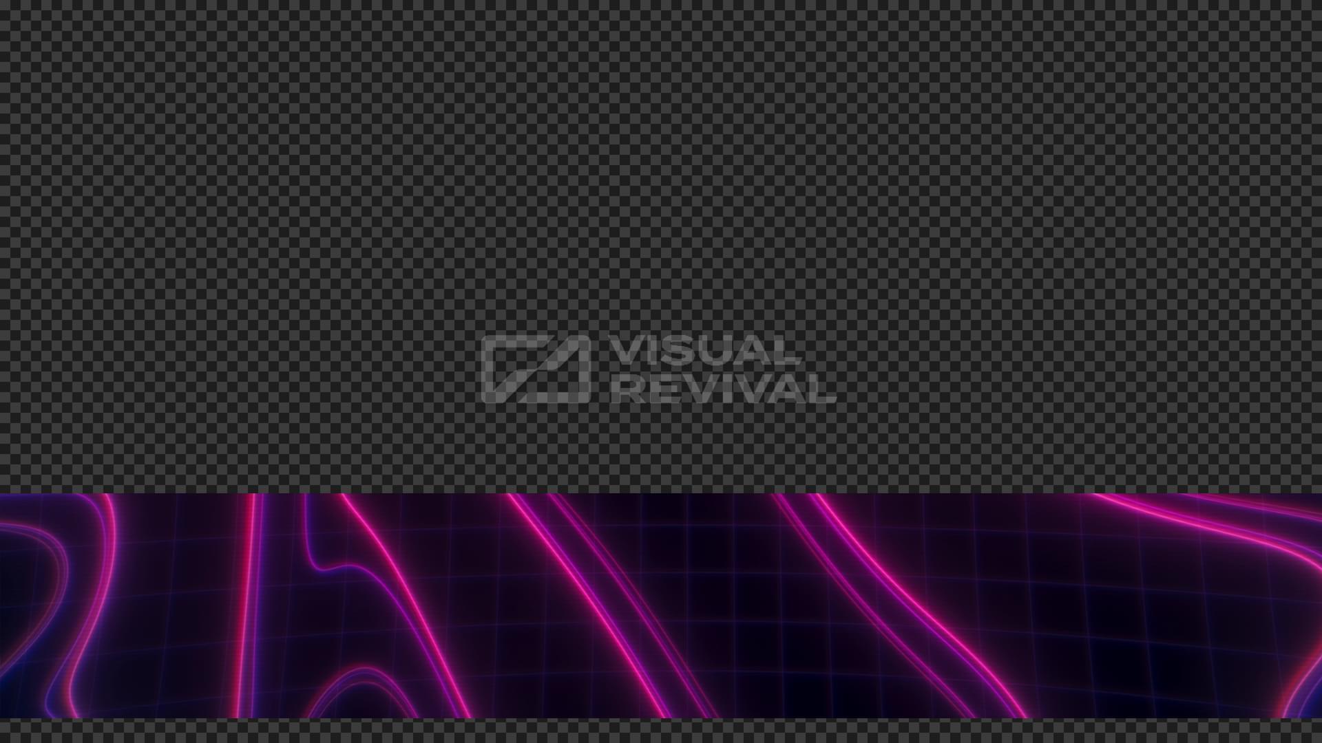 Neon Topo Lower Third 03 | Visual Revival