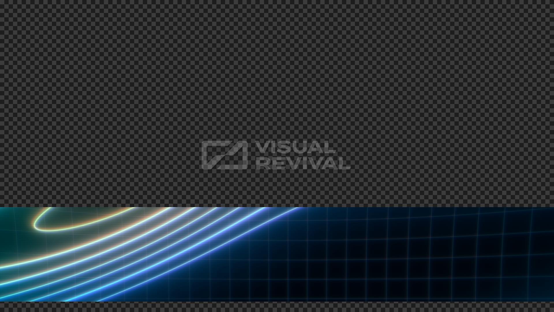 Neon Topo Lower Third 04 | Visual Revival