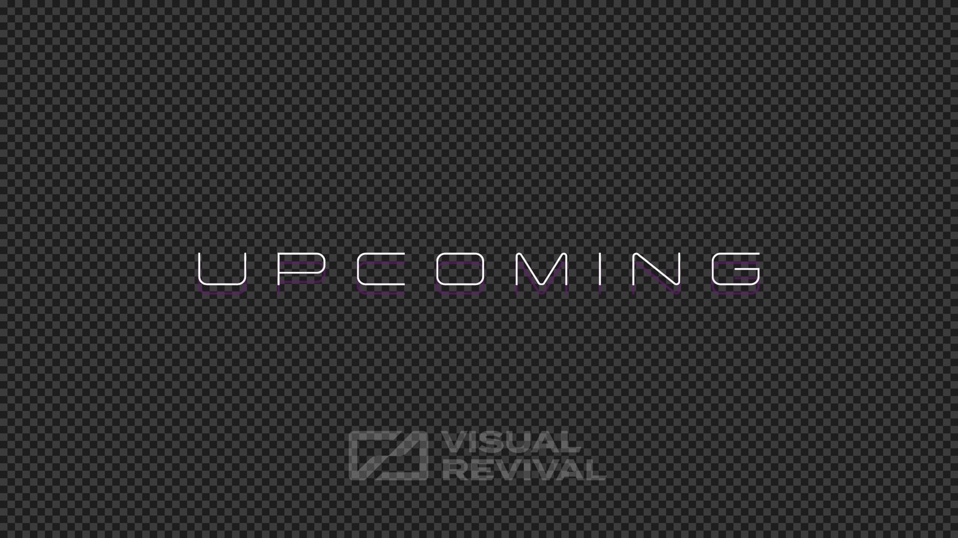 Dancing Light Title Overlay - Upcoming | Visual Revival