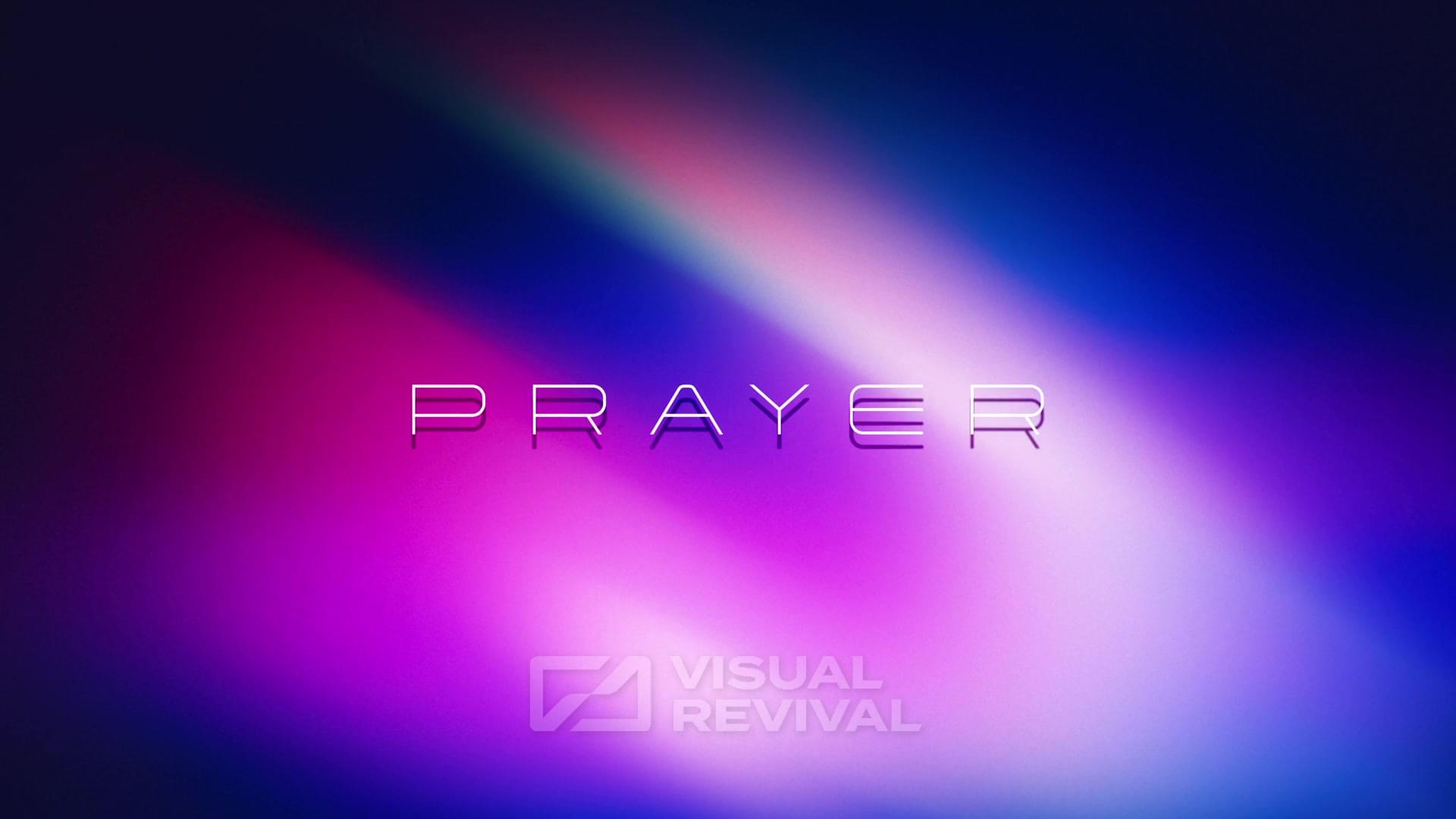 Dancing Light Title Slide - Prayer | Visual Revival