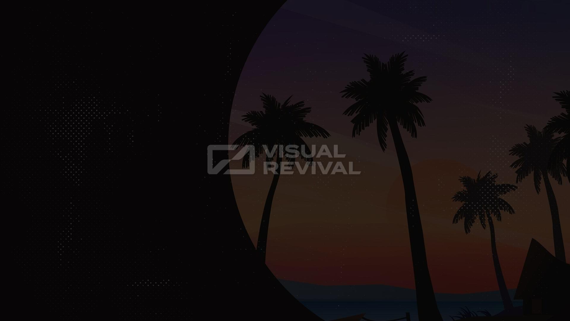 Summer Nights Slide Background Dark | Visual Revival