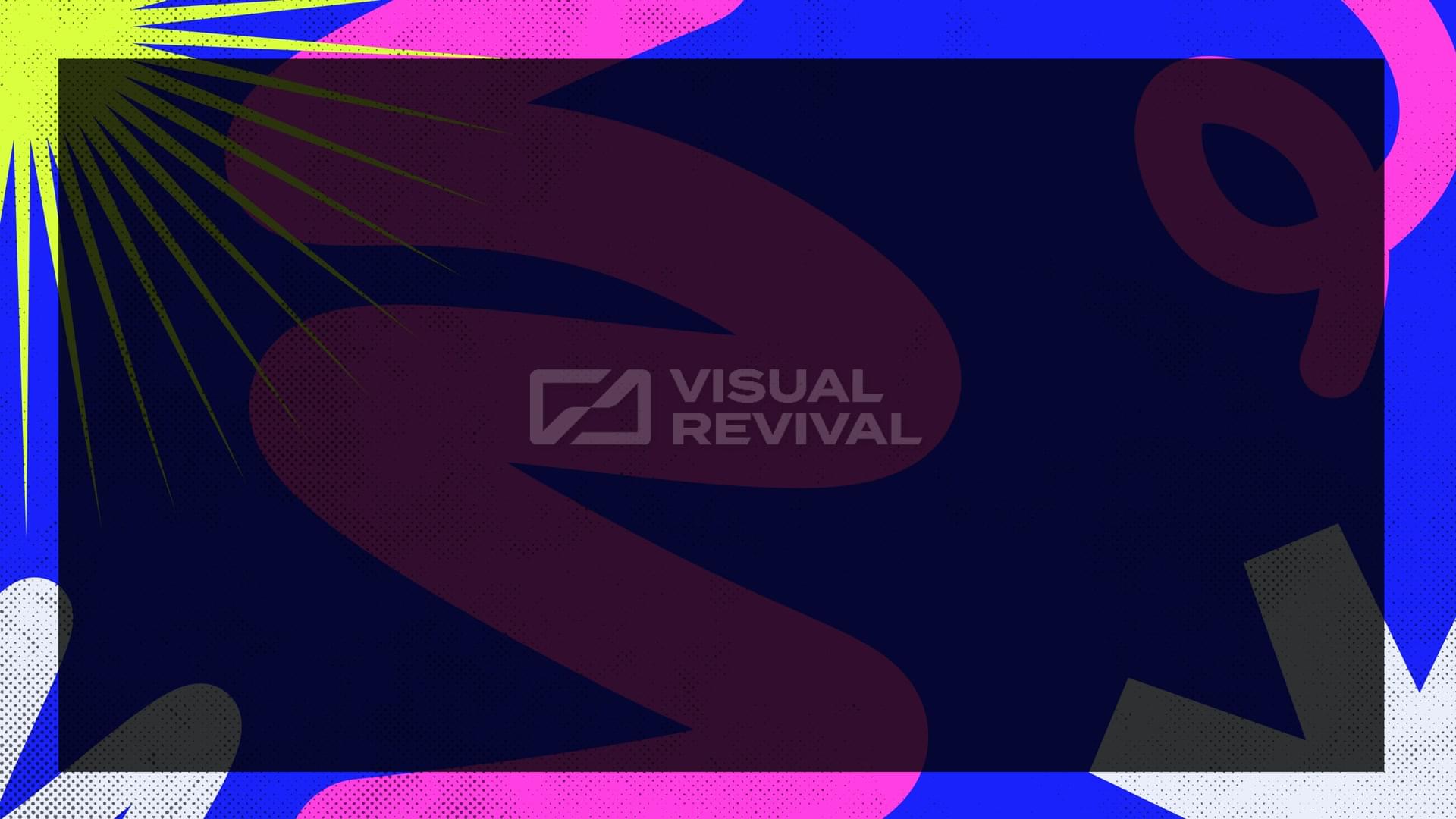 Summer Kickoff Slide Background Dark | Visual Revival