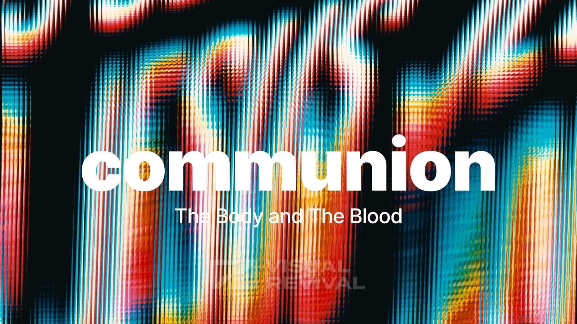 Prism Of Name Title Slide - Communion | Visual Revival