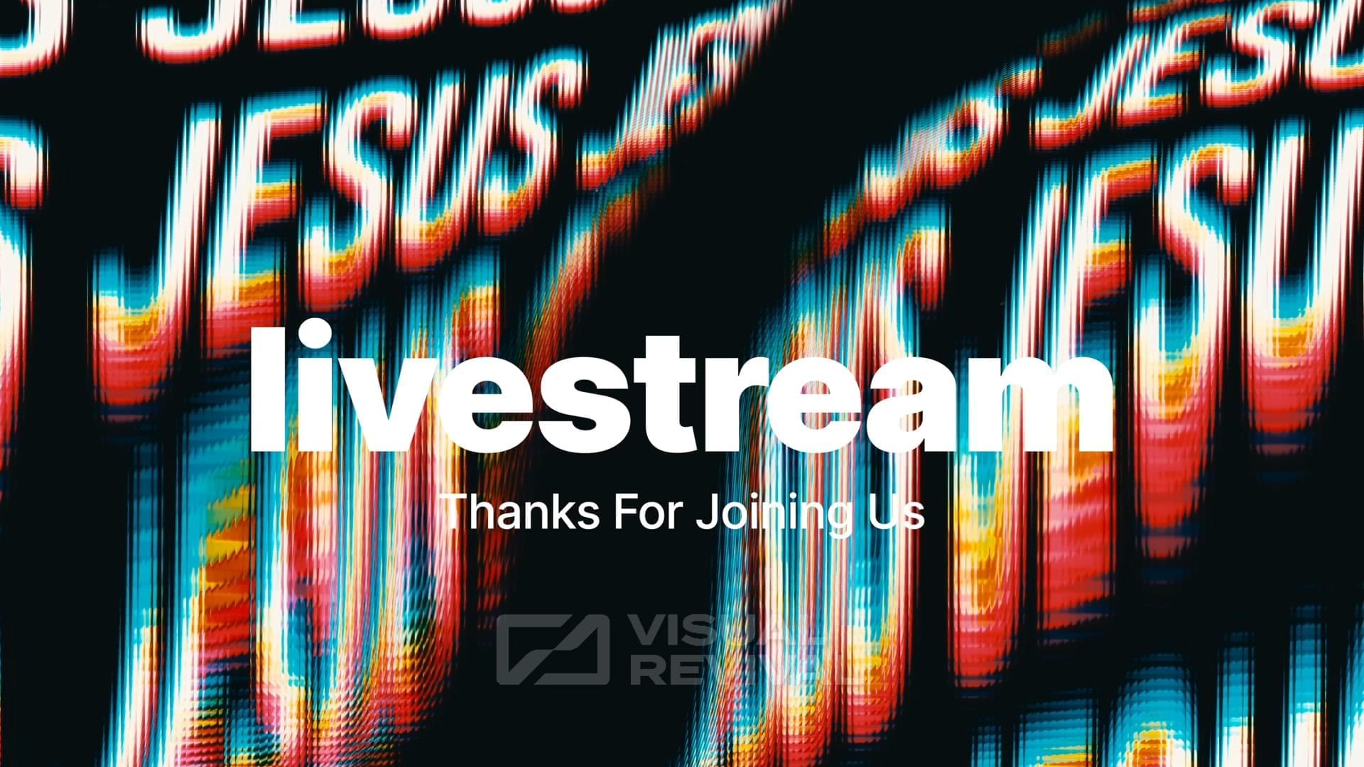 Prism Of Name Title Slide - Livestream | Visual Revival