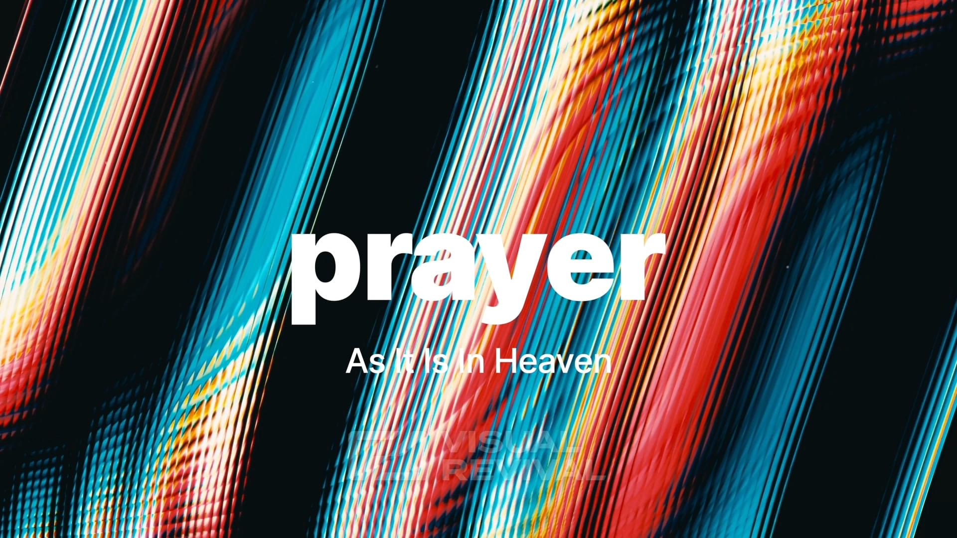 Prism Of Name Title Slide - Prayer | Visual Revival
