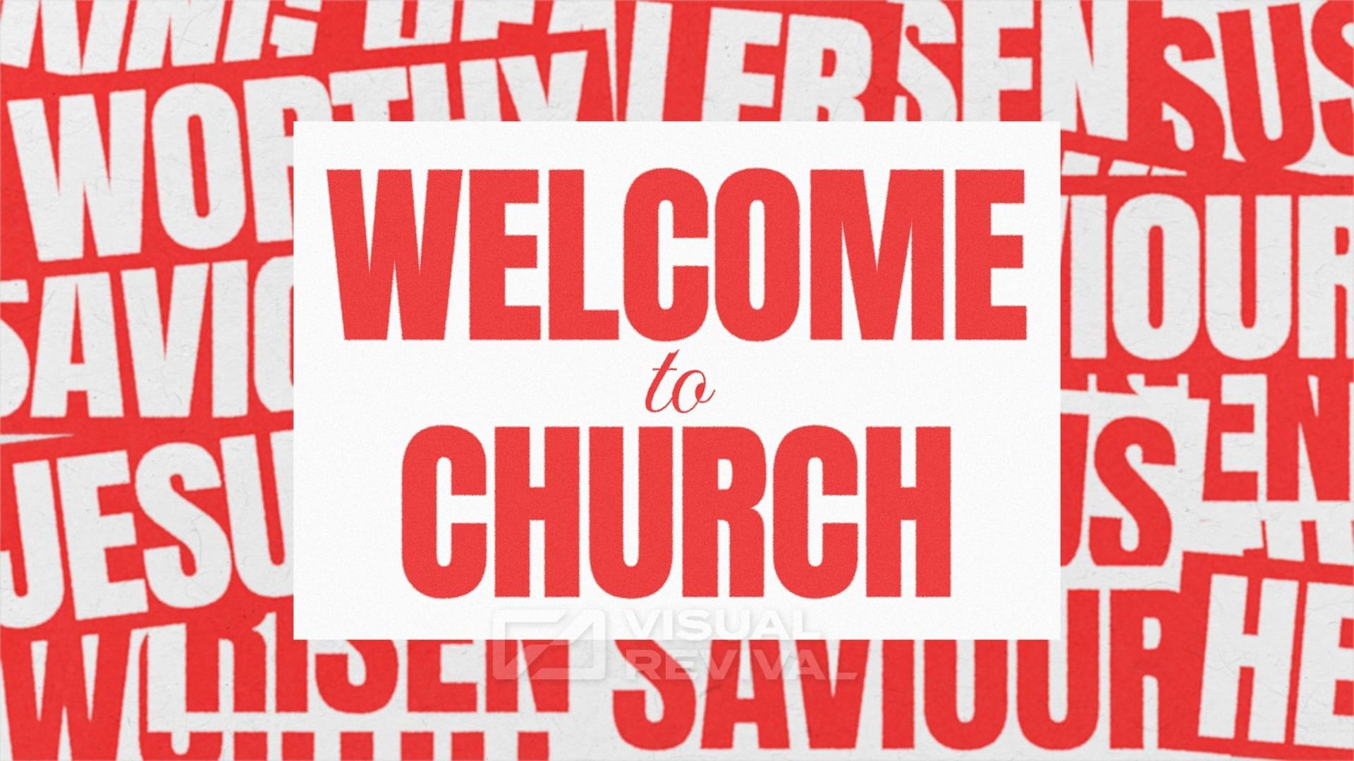 I Know A Name Title Slide - Welcome To Church | Visual Revival