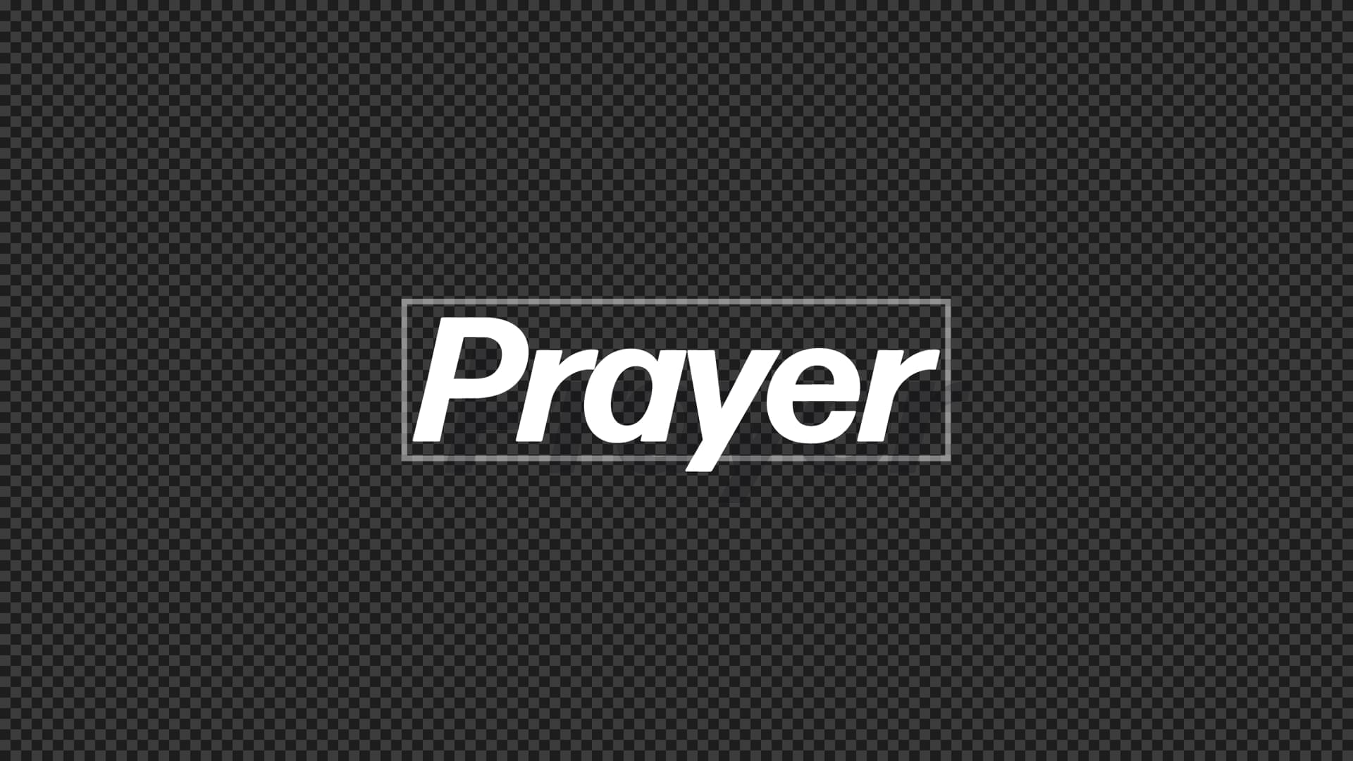 Wall Textures Title Overlay - Prayer | Visual Revival