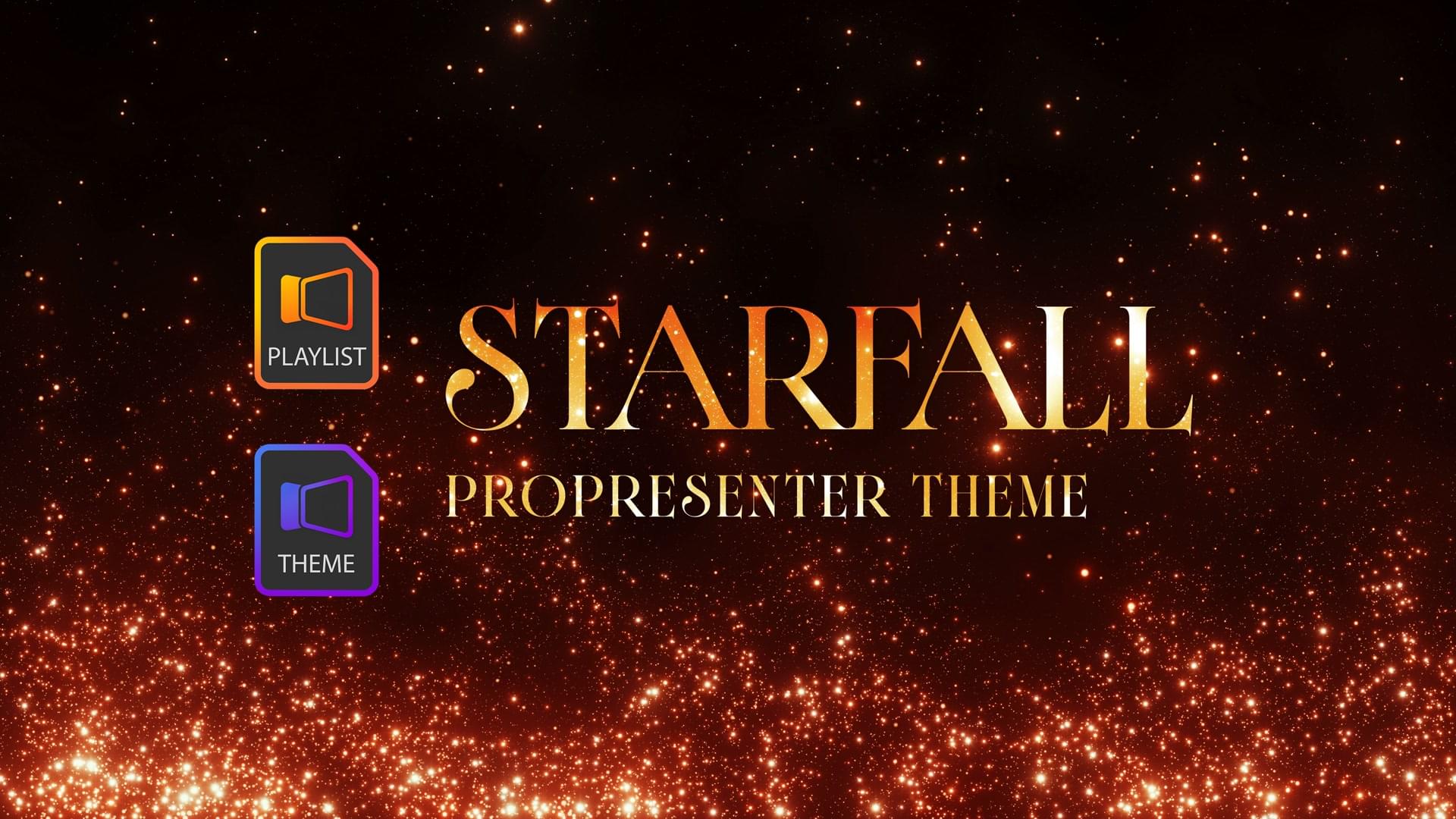 Starfall ProPresenter Theme | Visual Revival