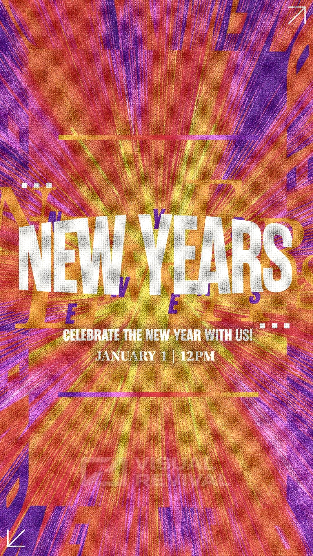 New Years Social Story & Info | Visual Revival