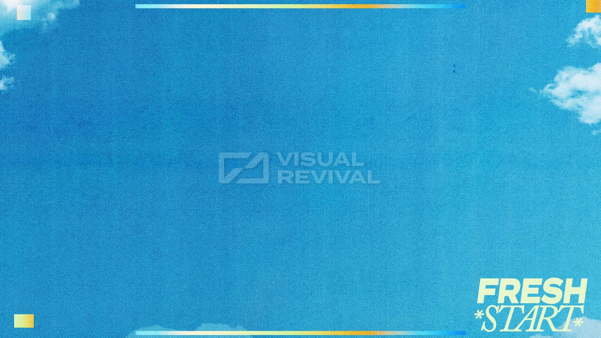 Fresh Start Slide Background & Logo | Visual Revival